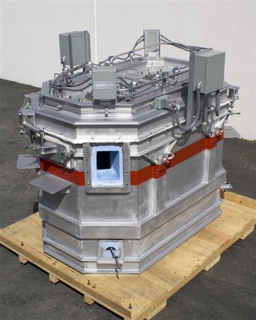almex LARS degassing - Almex USA - Aluminum Casthouse Solutions