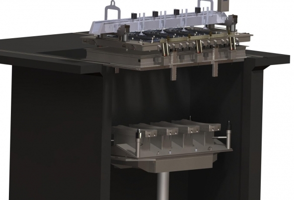 RIGHT Slab Casting - Almex USA - Aluminum Casthouse Solutions